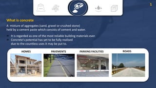Concrete Essential - All about concrete in brief | PPT