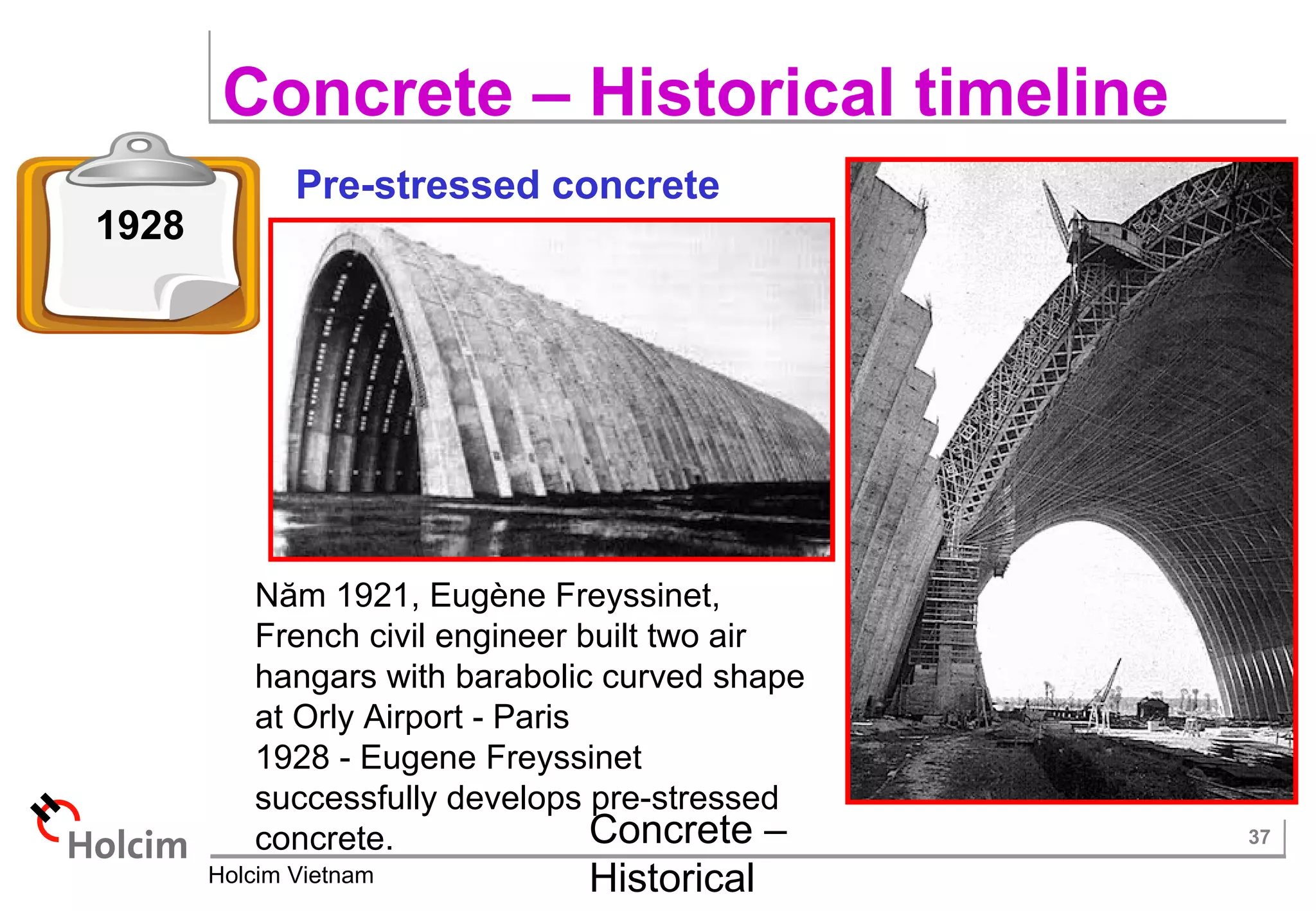 Concrete historical timeline | PPT