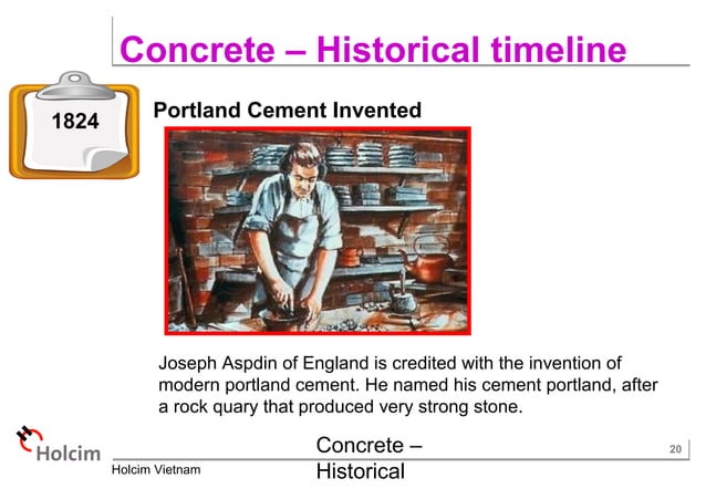 Concrete historical timeline | PPT