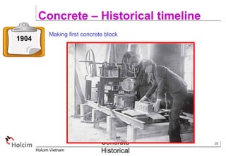 Concrete historical timeline | PPT