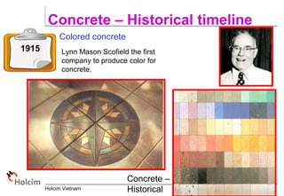 Concrete historical timeline | PPT