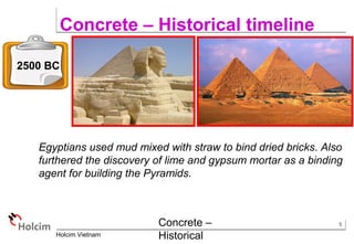 Concrete historical timeline | PPT