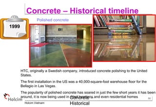 Concrete historical timeline | PPT