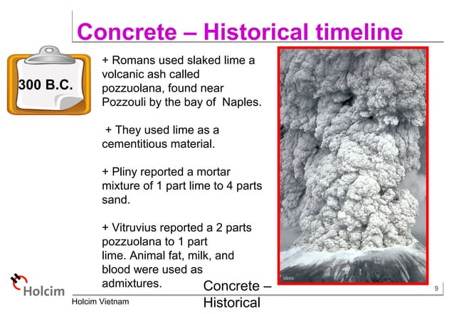 Concrete historical timeline | PPT