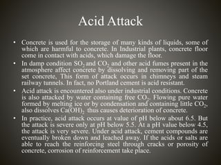 Concrete in Aggressive Environment | PPTX