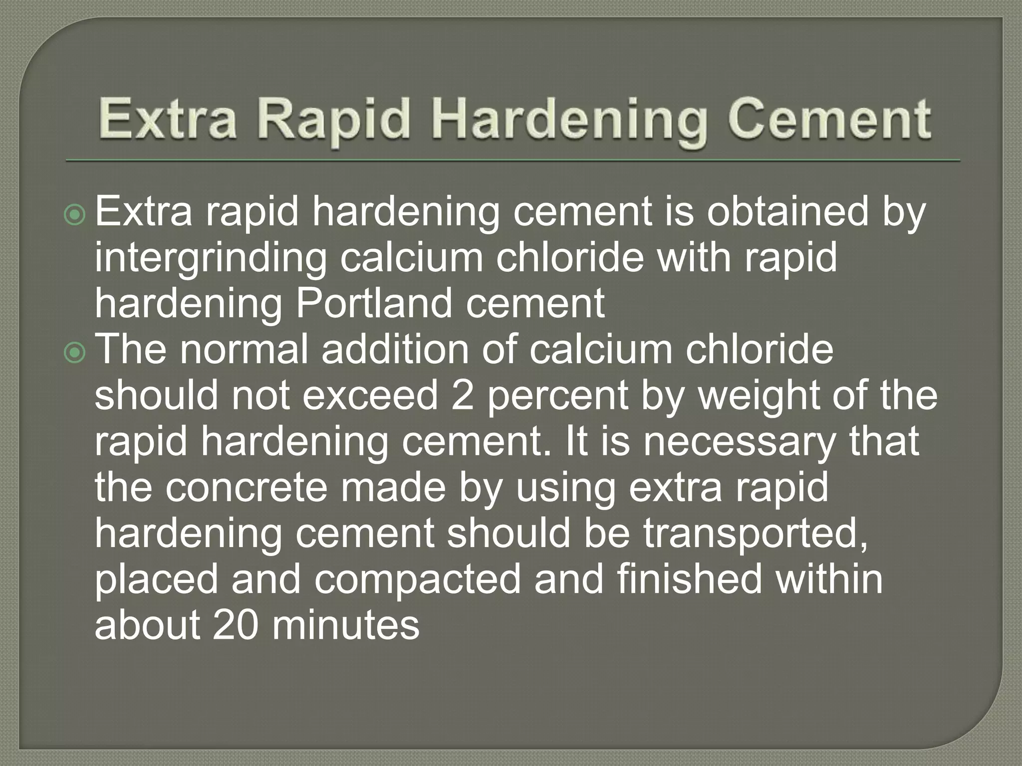 Concrete ingredients | PPTX