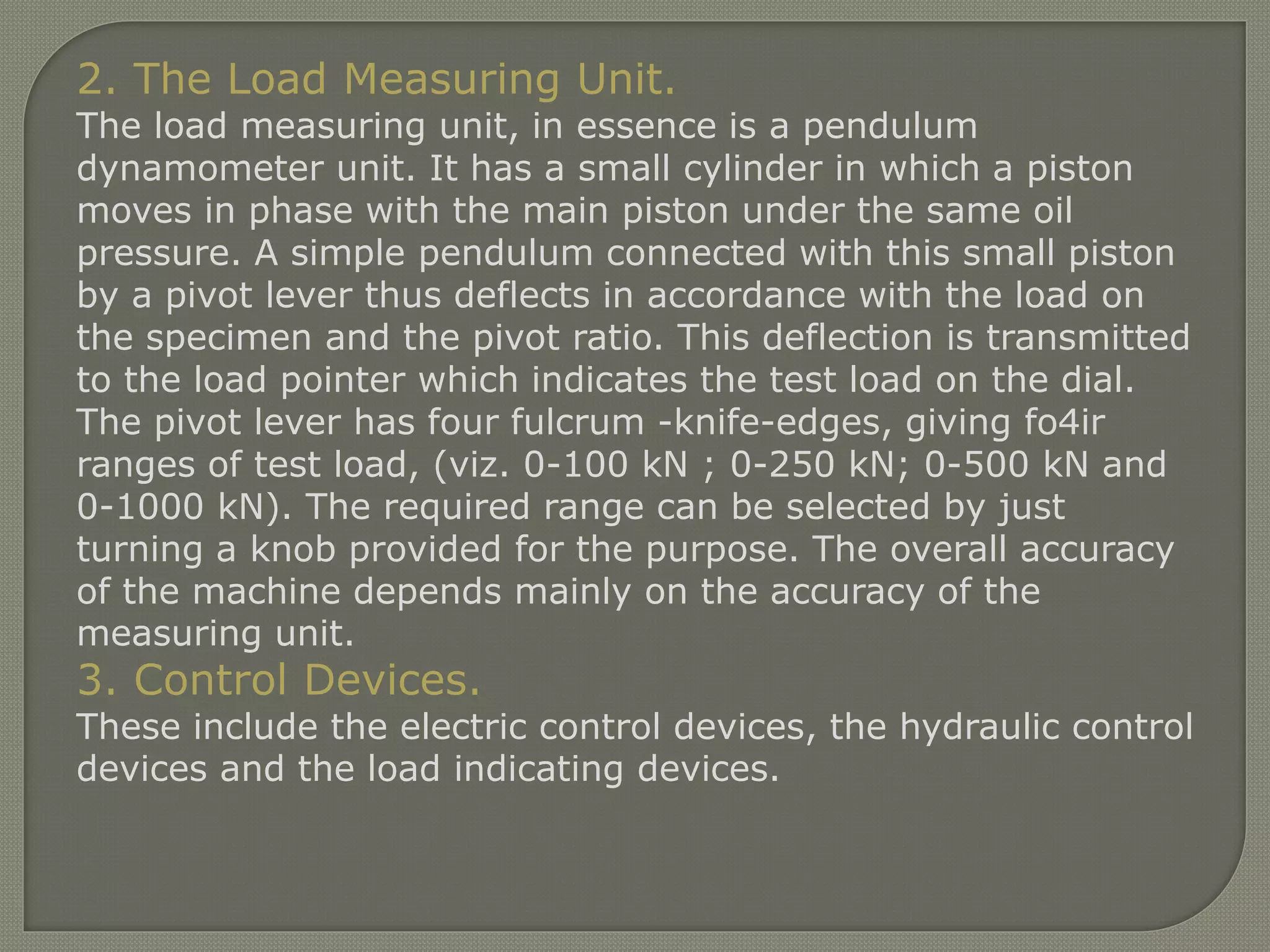 Material Testing Lab Equipments | PPTX