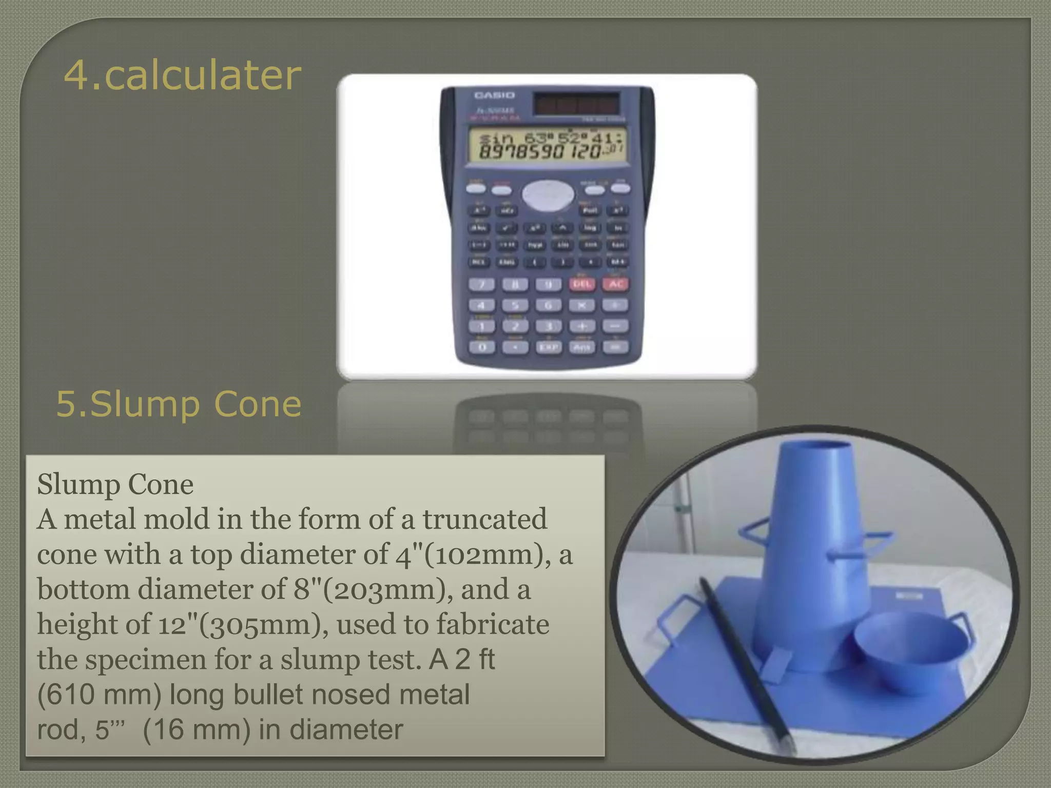 Material Testing Lab Equipments | PPTX