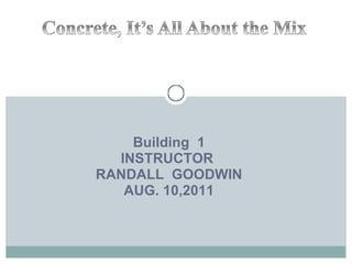 Concrete lesson ppt(2) | PPT