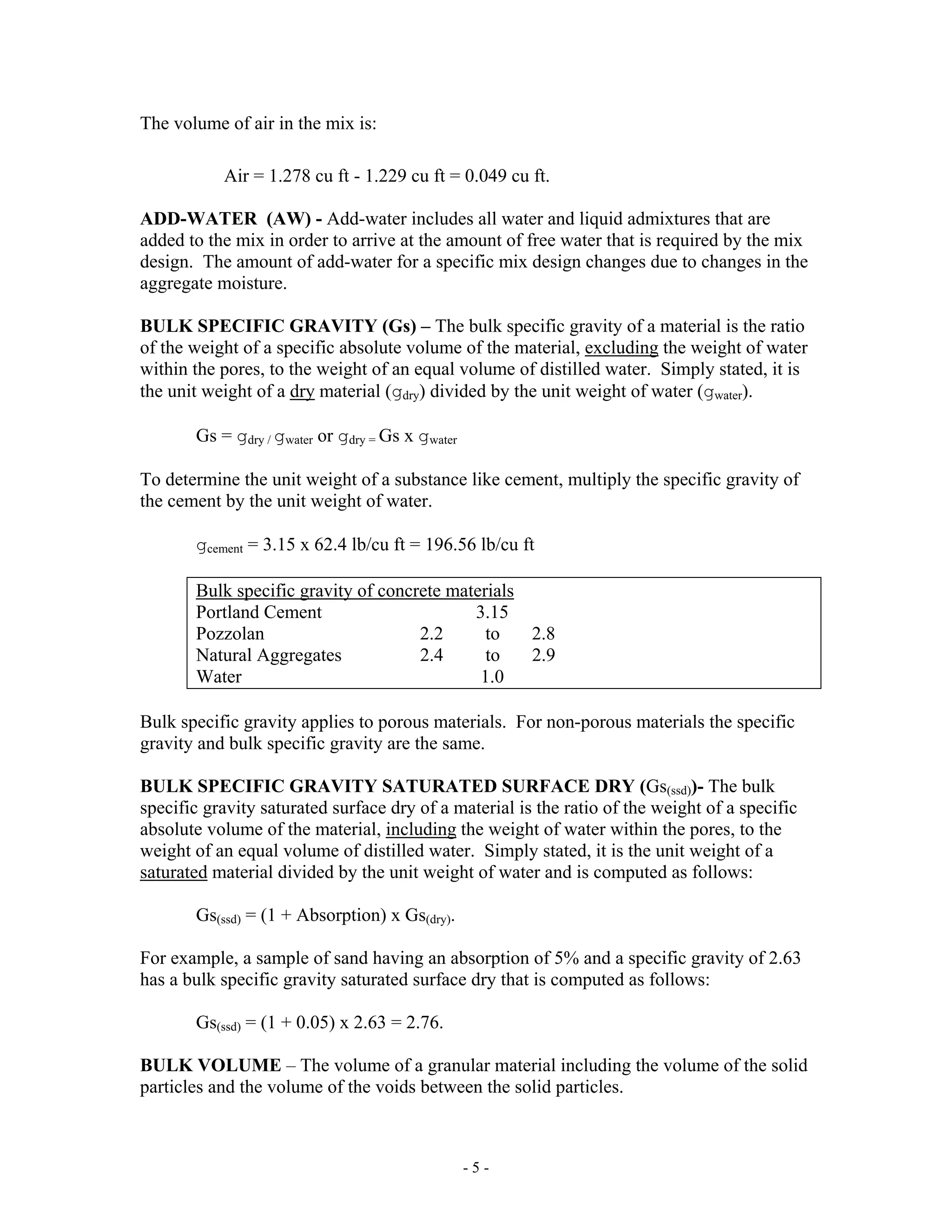 Concrete mix design | PDF