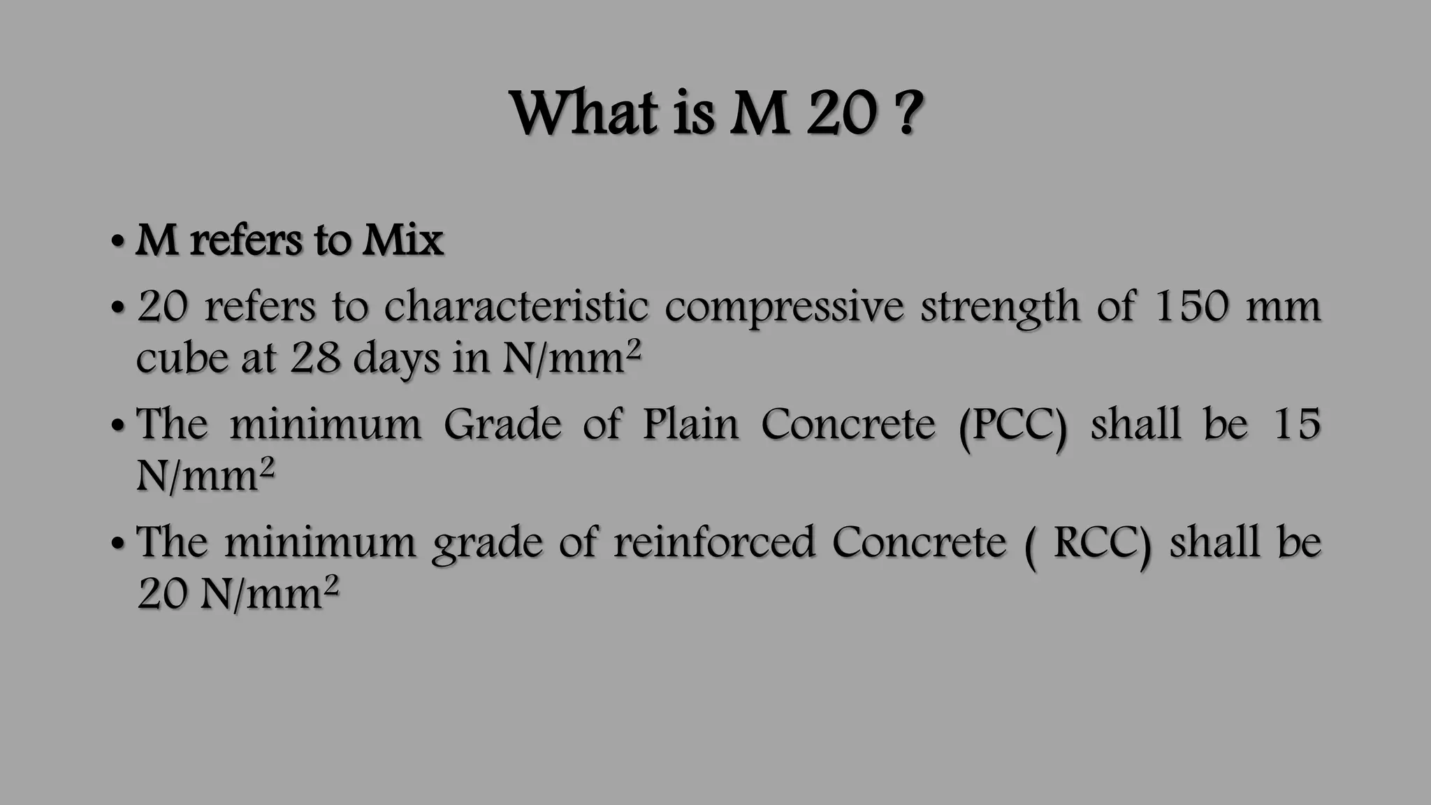 Concrete Mix Design | PPTX