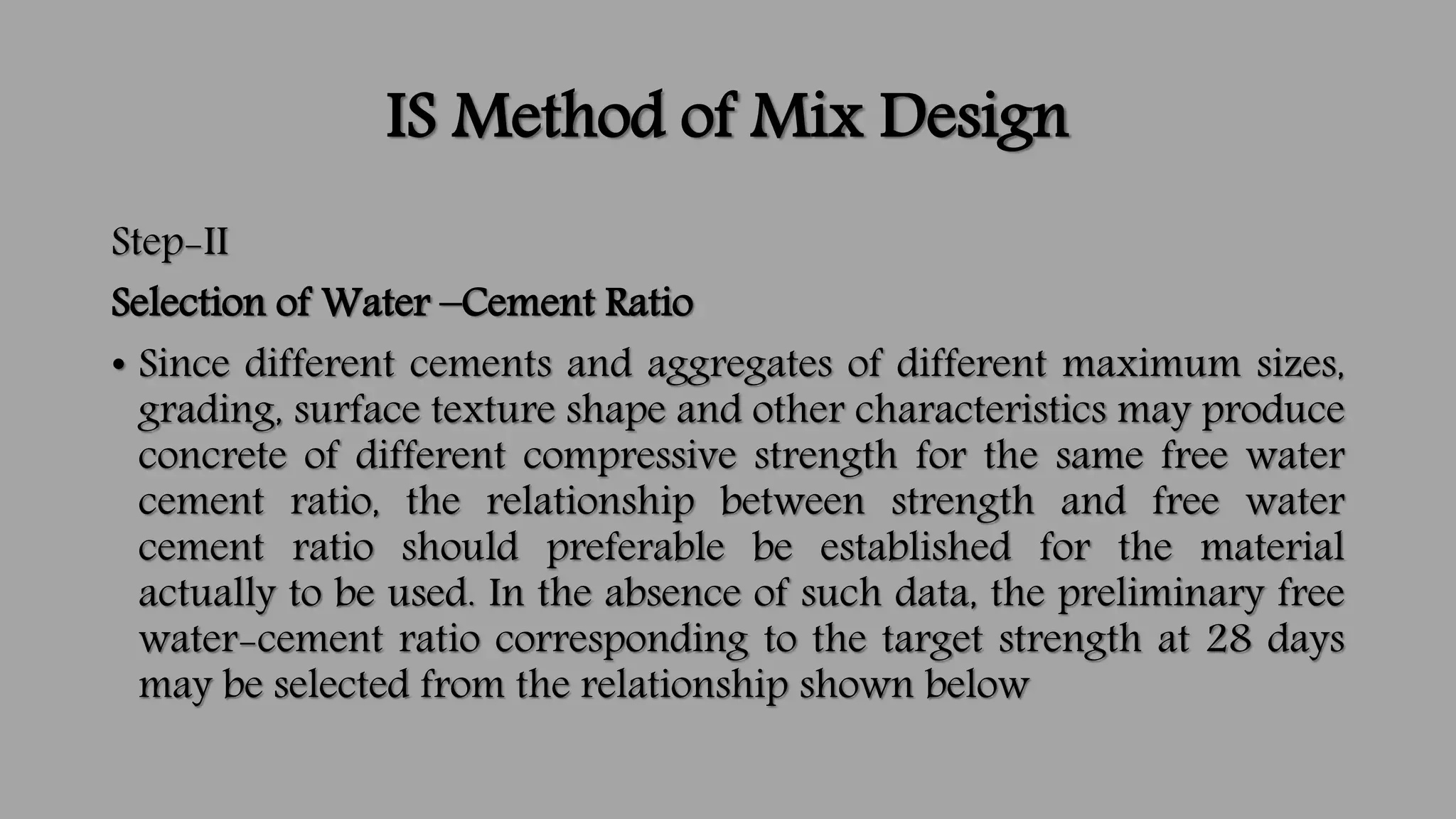 Concrete Mix Design | PPTX