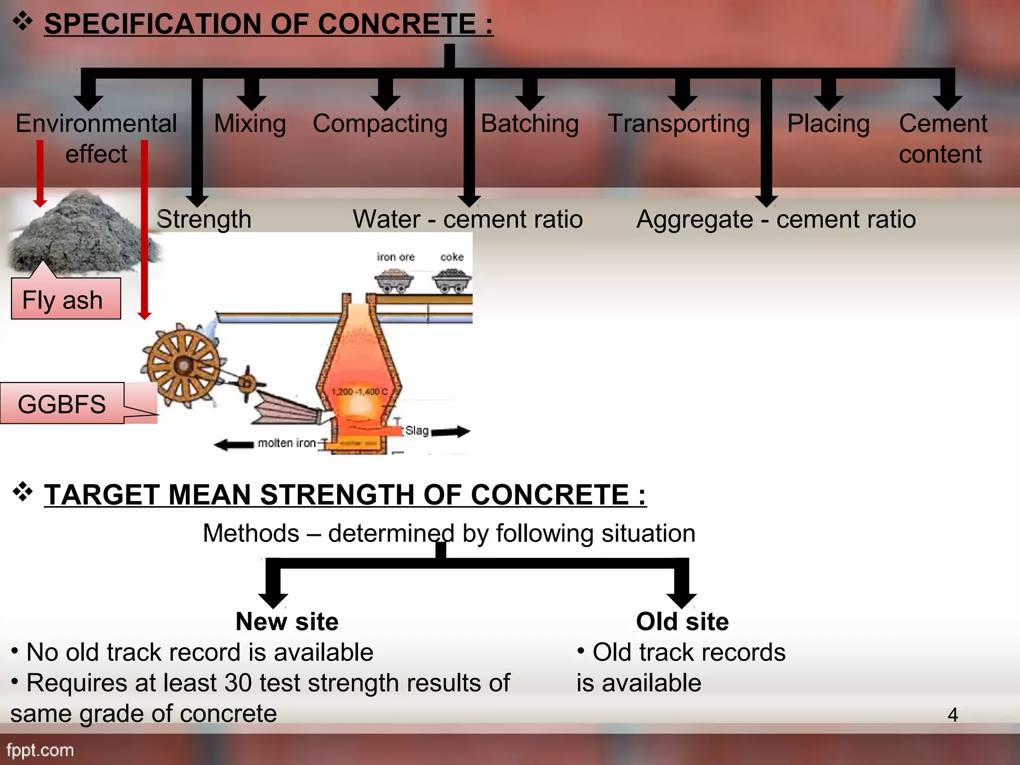 Concrete mix design | PPT | Civil Engineering Industry | Industries