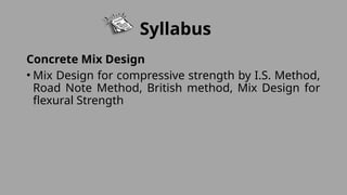 Concrete mix design.................pptx