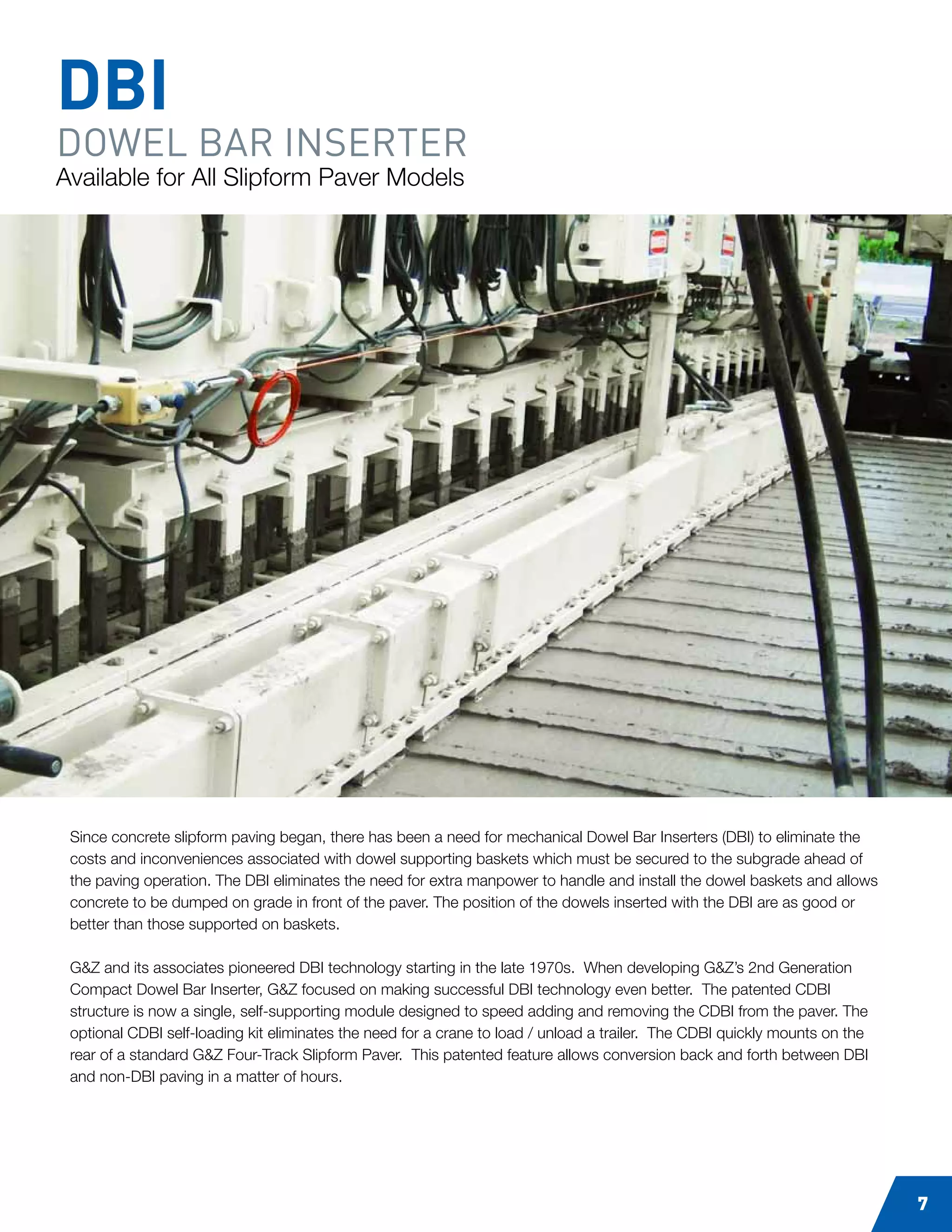 Pavimentadoras de concreto para vías y aeropuertos: | PDF