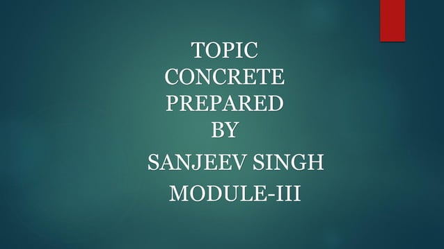 Concrete , CLASSIFICATION OF CONCRETE AND USES | PDF