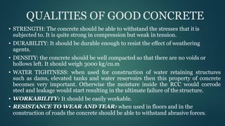 Concrete , CLASSIFICATION OF CONCRETE AND USES | PDF