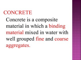 Concrete ppt | PPT