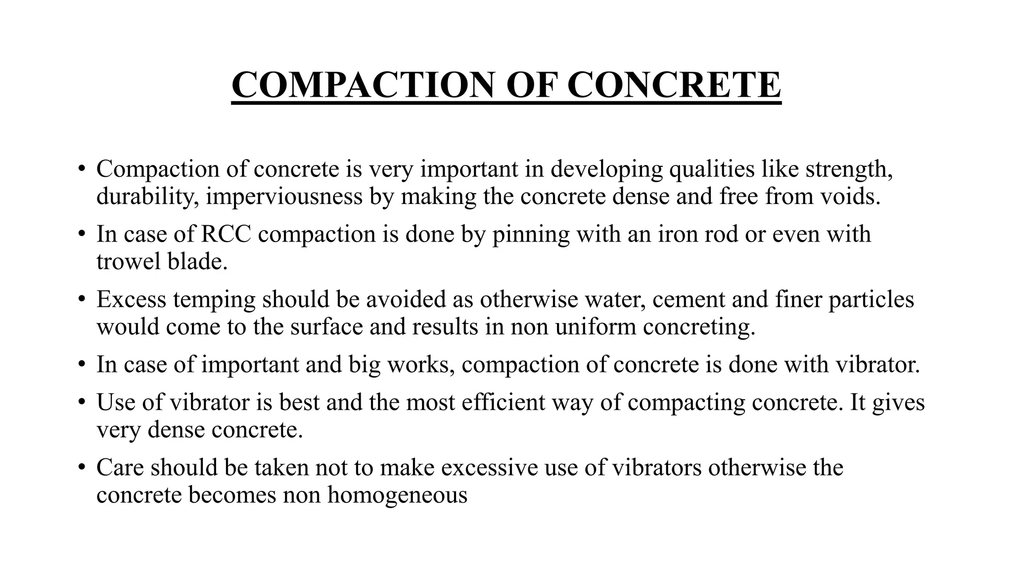 PRESENTATION ON CONCRETE | PPTX
