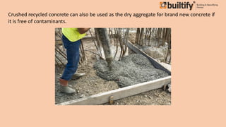Concrete Recycling | PPTX
