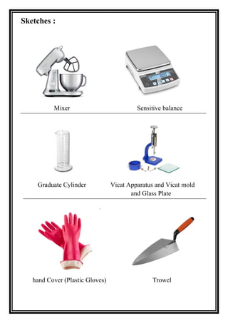 Normal Consistency of Hydraulic Cement | Jameel Academy | PDF