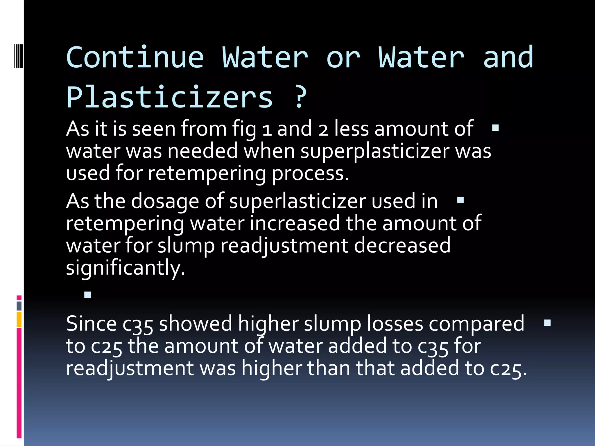 Concrete retempering presentation | PPTX