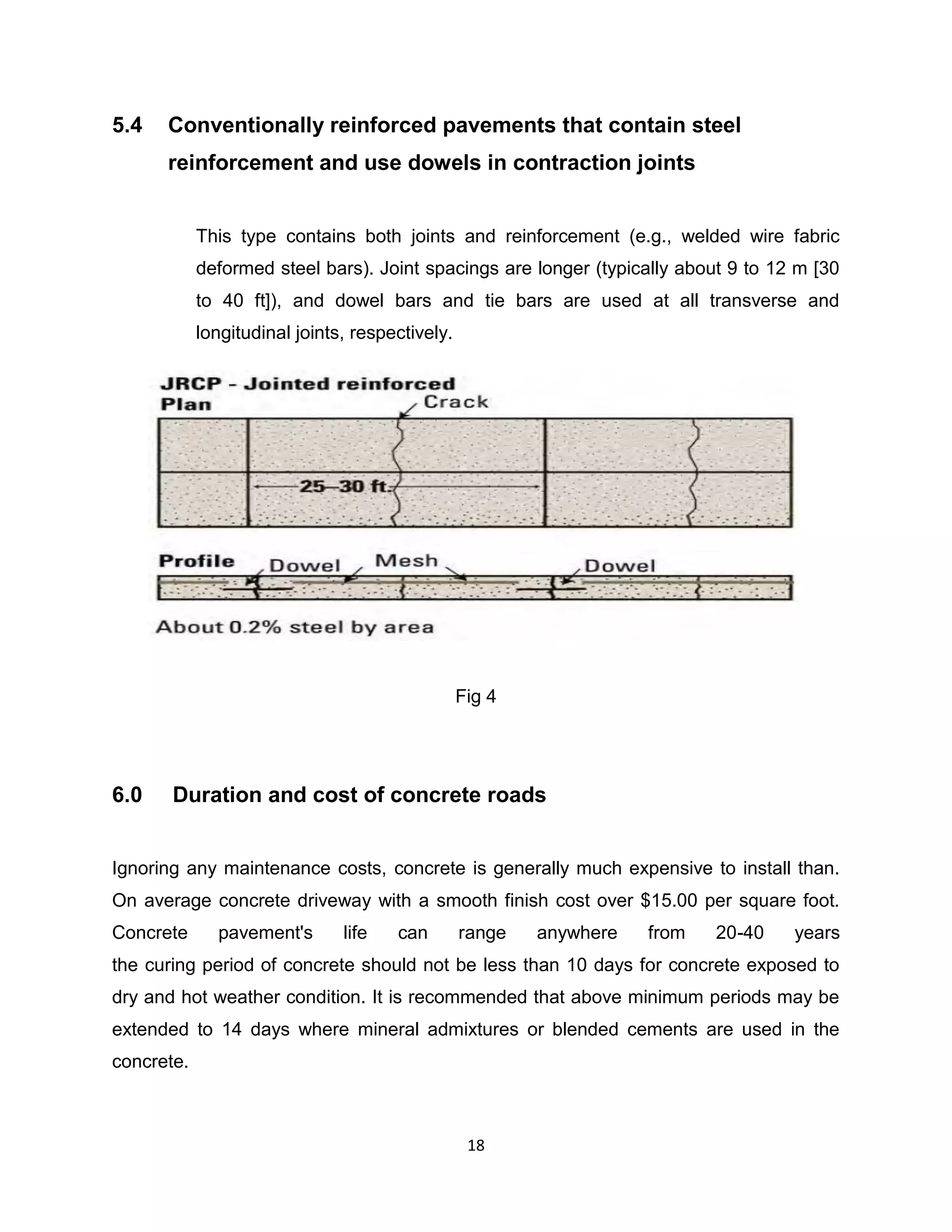 Concrete (types of road) | PDF