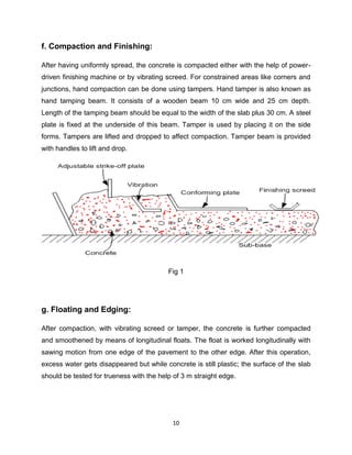 Concrete (types of road) | PDF