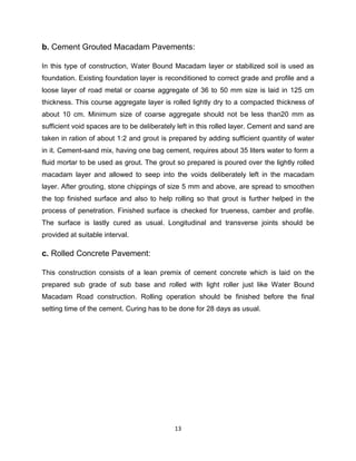 Concrete (types of road) | PDF