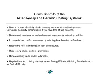 Astec Concrete Roof Rehabilitation Project | PPTX | Remodeling ...