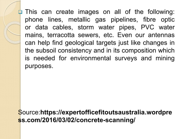 Concrete Scanning | PPTX