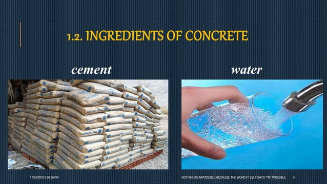 Concrete slide presentation | PPT | Free Download