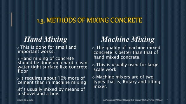 Concrete slide presentation | PPT | Free Download