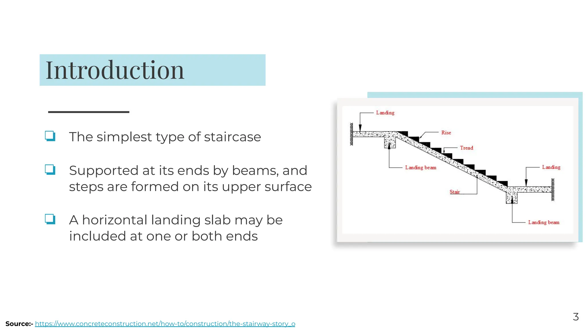 Concrete Staircase and Its Formwork: A Comprehensive Guide | PDF