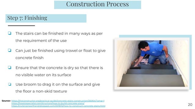 Concrete Staircase and Its Formwork: A Comprehensive Guide | PDF