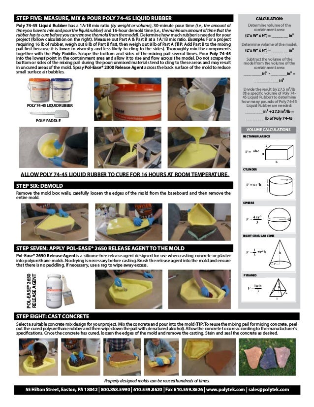CONCRETE MOLD MAKING STARTER KIT | PDF