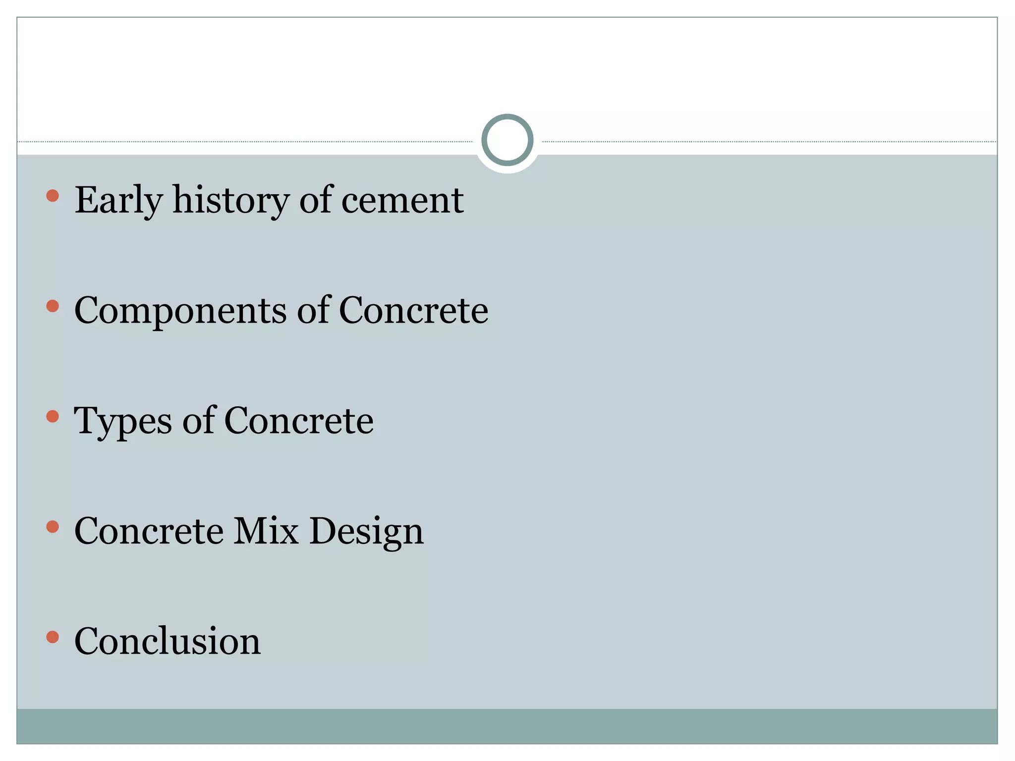 Concrete technology | PPT