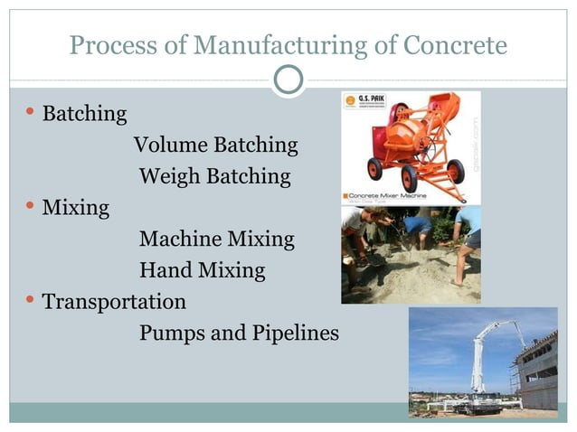 Concrete technology | PPT