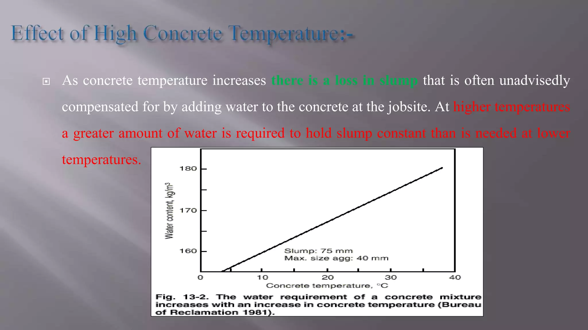 hot and cold weather concreting | PPTX