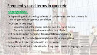 Concrete technology and masonry structures | PPTX