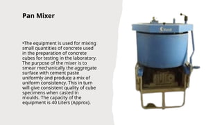 CEPT University | Concrete Technology Laboratory | PPT | Free Download