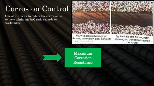 Corrosion and Sulphate attack on steel reinforcements | PPTX