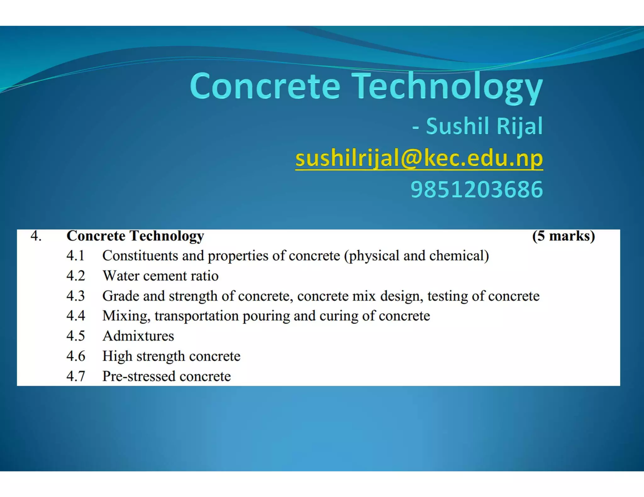 Concrete technology slides all.pdf