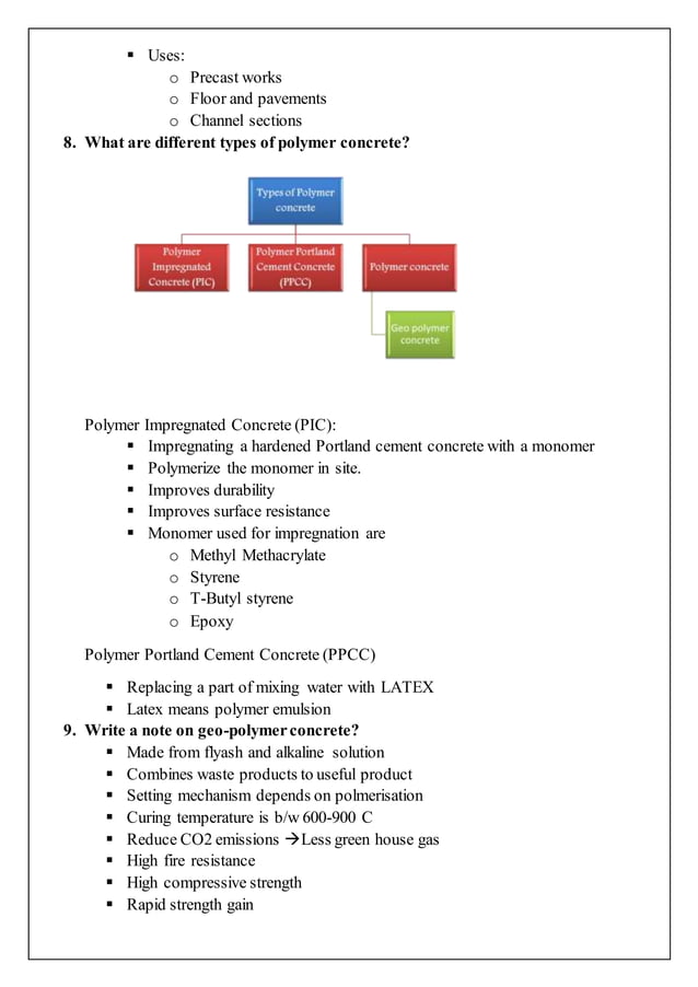 Concrete Technology Study Notes | DOCX