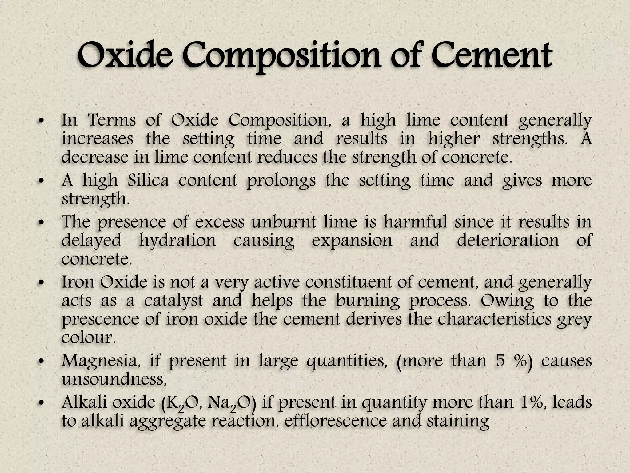 Concrete Technology Unit I | PPTX