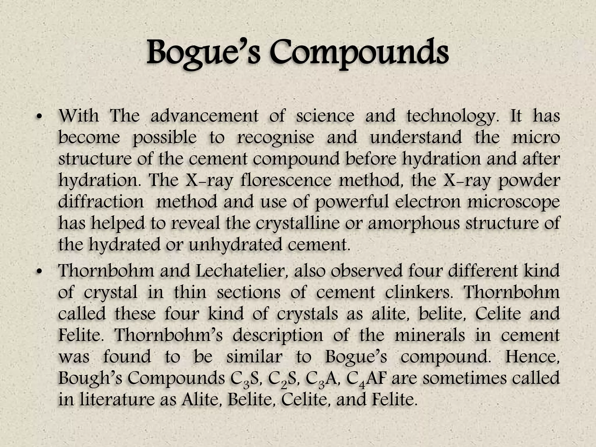 Concrete Technology Unit I | PPTX