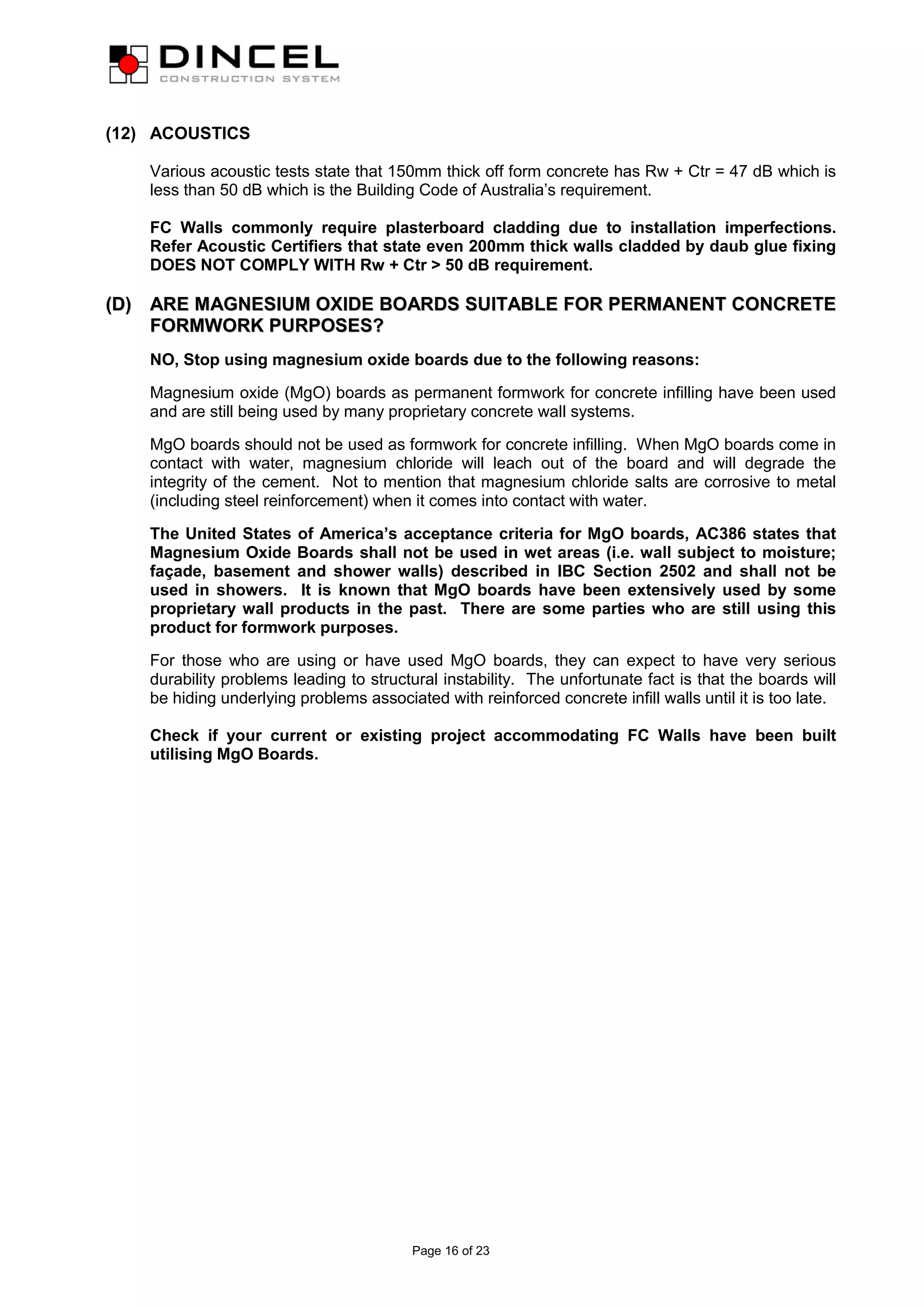 Want To Know About Concrete Wall System? | PDF