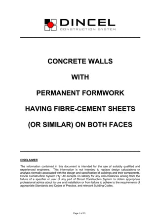 Want To Know About Concrete Wall System? | PDF