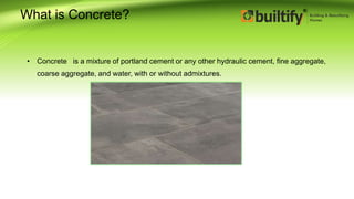 Making of concrete | PPTX