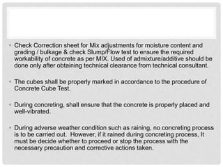 Concreting work | PPTX